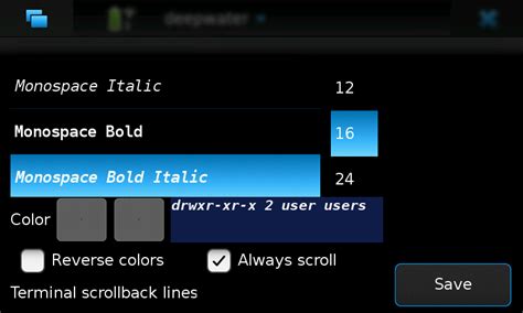 Screenshots Maemo Leste
