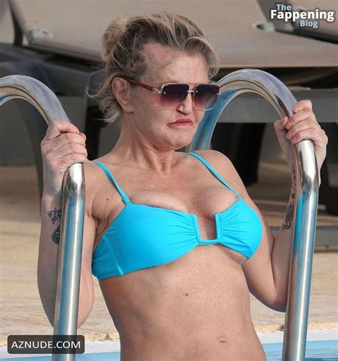 Danniella Westbrook Rocks Her Sexy Blue Bikini In Portugal For Her Recovery Trip Aznude