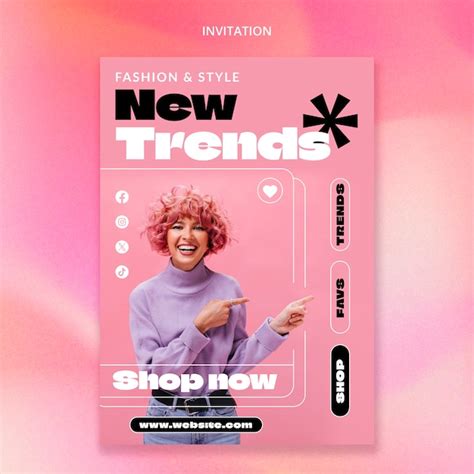 Free Psd Fashion Template Design