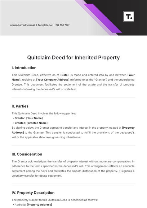 Free Simple T Deed Template To Edit Online Free Simple T Deed Template To Edit Online