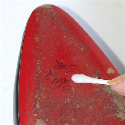 How To Remove Marker And Pen Ink From Christian Louboutin Soles Lollipuff