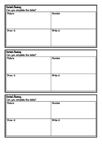 Representing Objects Autumn Block 1 Year 1 Teaching Resources