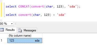 Sql Try To Concatenate Strings Result Ends In A Lot Of Spaces Stack Overflow