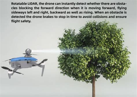 Obstacle Avoidance Aerial Survey Drone With Lidar For Police Application