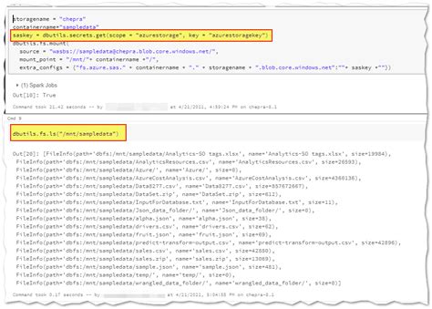 Attribute Error When Mounting Blob Microsoft Qanda