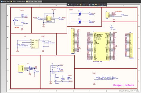 Altium Designer学习之1——stm32f103c8t6最小系统板pcb制图，手把手教程 Csdn博客