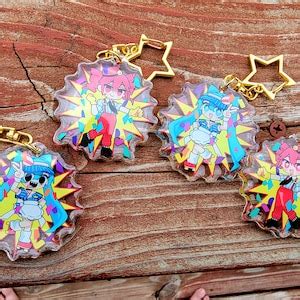 Mesmerizer Charm Hatssune Miku Kasane Teto Etsy