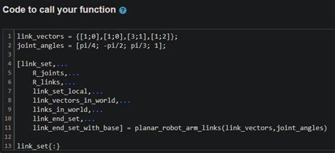 solved use the build and place link functions you created