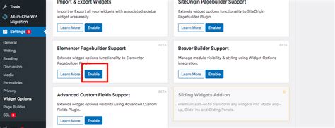 Pagebuilder By Siteorigin Extensive Widget Options