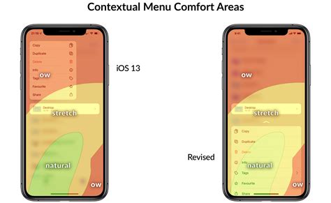 IOS Contextual Menus Luis Abreu Product Design
