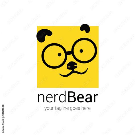 Nerd Panda Face