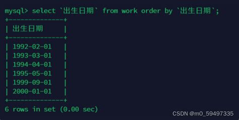 mysql 表单查询作业 csdn博客