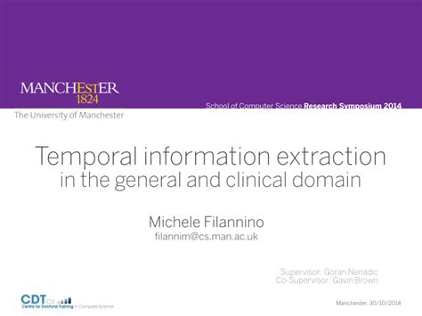 Pdf Temporal Information Extraction In The General And Clinical Domain