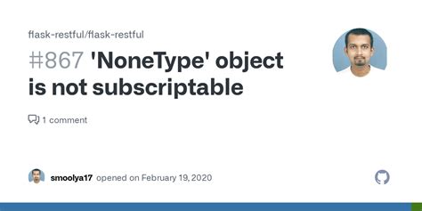 Nonetype Object Is Not Subscriptable · Issue 867 · Flask Restful