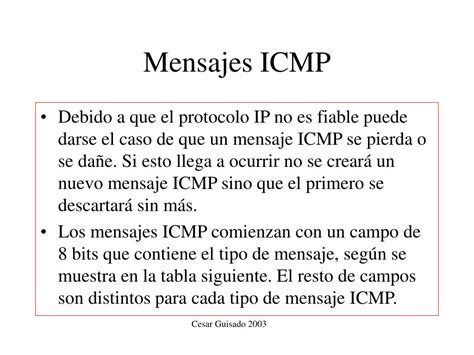 Ppt El Protocolo Icmp Powerpoint Presentation Free Download Id 6367562