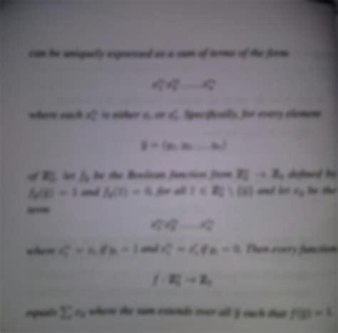 SOLUTION Theorem Boolean Functions Studypool