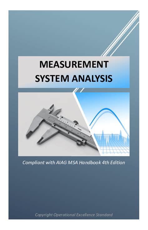 Measurement System Analysis Msa Eloquens