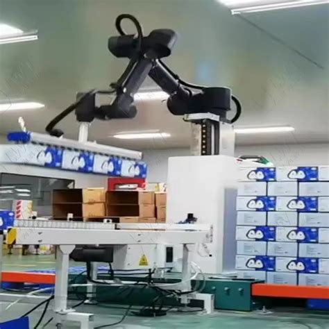 Lwt Automatic Cobot Palletizer Stacking Machine With Collaborative Robot Technology