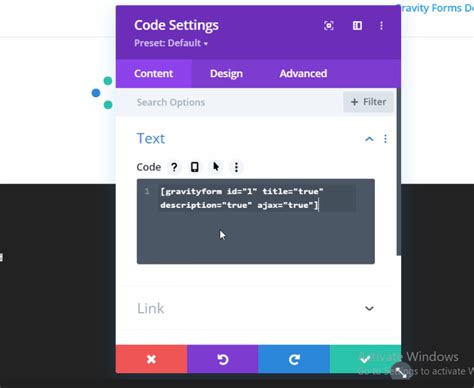 embed gravity forms shortcode desol int