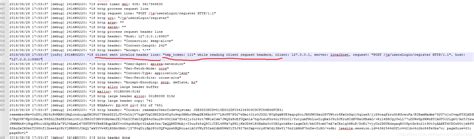 解决nginx不能转发带有下划线的headerclient Sent Invalid Header Line Csdn博客