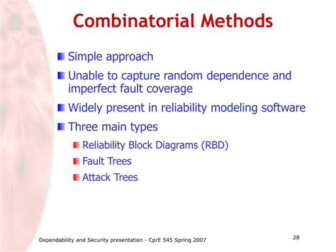 Ppt Basic Concepts And Taxonomy Of Dependable And Secure Computing