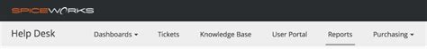 Setting Up A Scheduled Report In Spiceworks Spiceworks Support