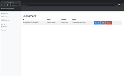 Github Philusdevs Invoice Management This Application Was Developed To Solve Management