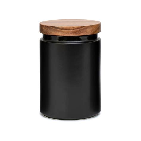 Industry Canisters 10 X 15cm Set Of 3 Black Bunnings Australia