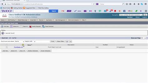 Hunt Group On Cucm Youtube