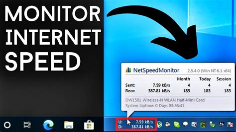 Net Speed Monitor For Windows 10 Free Youtube