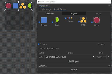Export Exporting An Object As Svg From Inkscape Graphic Design Stack Exchange
