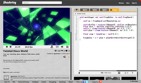 Shadertoy ProgrammingExperience