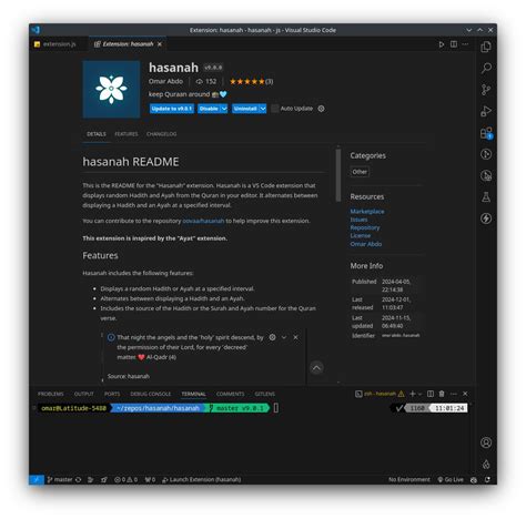 omar abdulrahim on linkedin hasanah vscode opensource