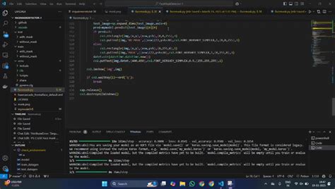 Face Mask Detection Using Deep Learning And Opencv I Built A Face Mask Teja Muriki