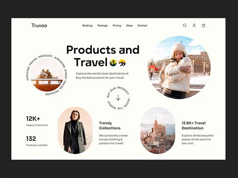travel product web design by rakib kowshar for orizon ui ux design agency on dribbble