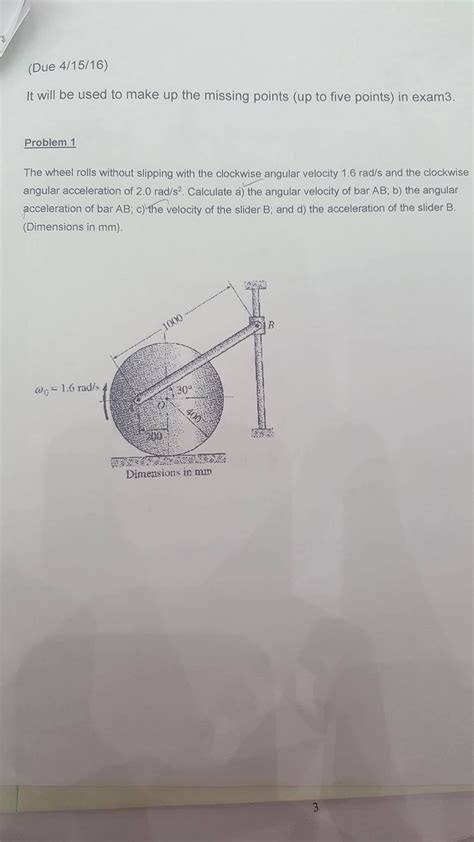 Solved Trying To Solve This Problem Using A Coordinate Chegg