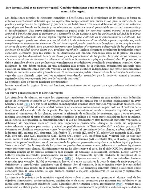 Lecturas Complementarias | PDF