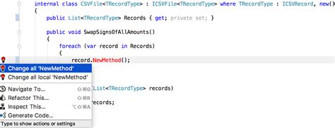 Rider Where Is Add Method To Class Resharper Support Jetbrains