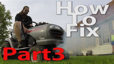 How to Fix a Smoking Craftsman Lawn Tractor... For Good - YouTube