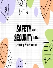 Creating a Safe and Secure Learning Environment: Child | Course Hero