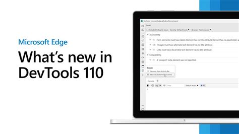 Microsoft Edge Dev On Twitter Whats New In Devtools 110 📹recording