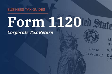 Simple Guide To Irs Form 1120 Corporate Tax Return Gordon Law Group Experienced Chicago Tax