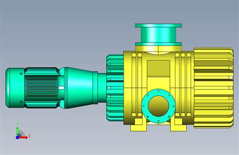 真空泵三维模型803090 Step 模型图纸下载 懒石网