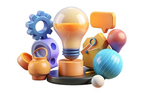 3d Ai Driven Creative Brainstorming Concept With Innovative Teamwork And Ai Generated Ideas 3d