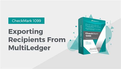 How To Export Recipients From Checkmark Multiledger Checkmark Knowledge Base