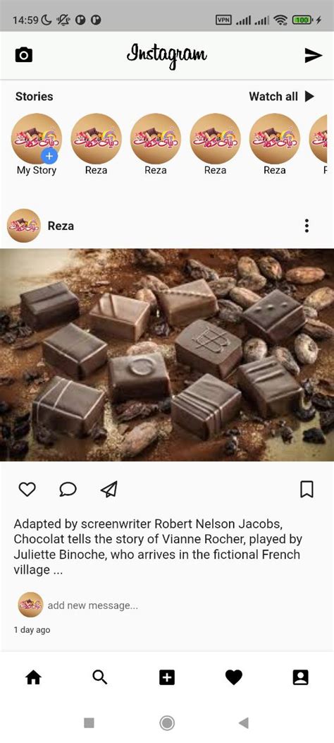 Github Rhatami Flutter Instagram Ui