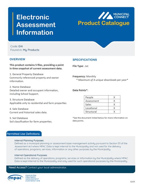 Electronic Assessment Information Eai