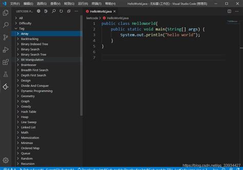 Vscode配置基于java Leetcode环境failed To Resolve Main Method Csdn博客