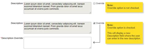 Checkboxes How Should Overriding A Checkbox Field Be Displayed User Experience Stack Exchange
