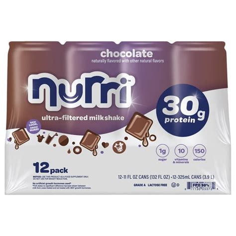 Costco Nurri Chocolate Ultra Filtered Milk Shake 30g Protein Same Day